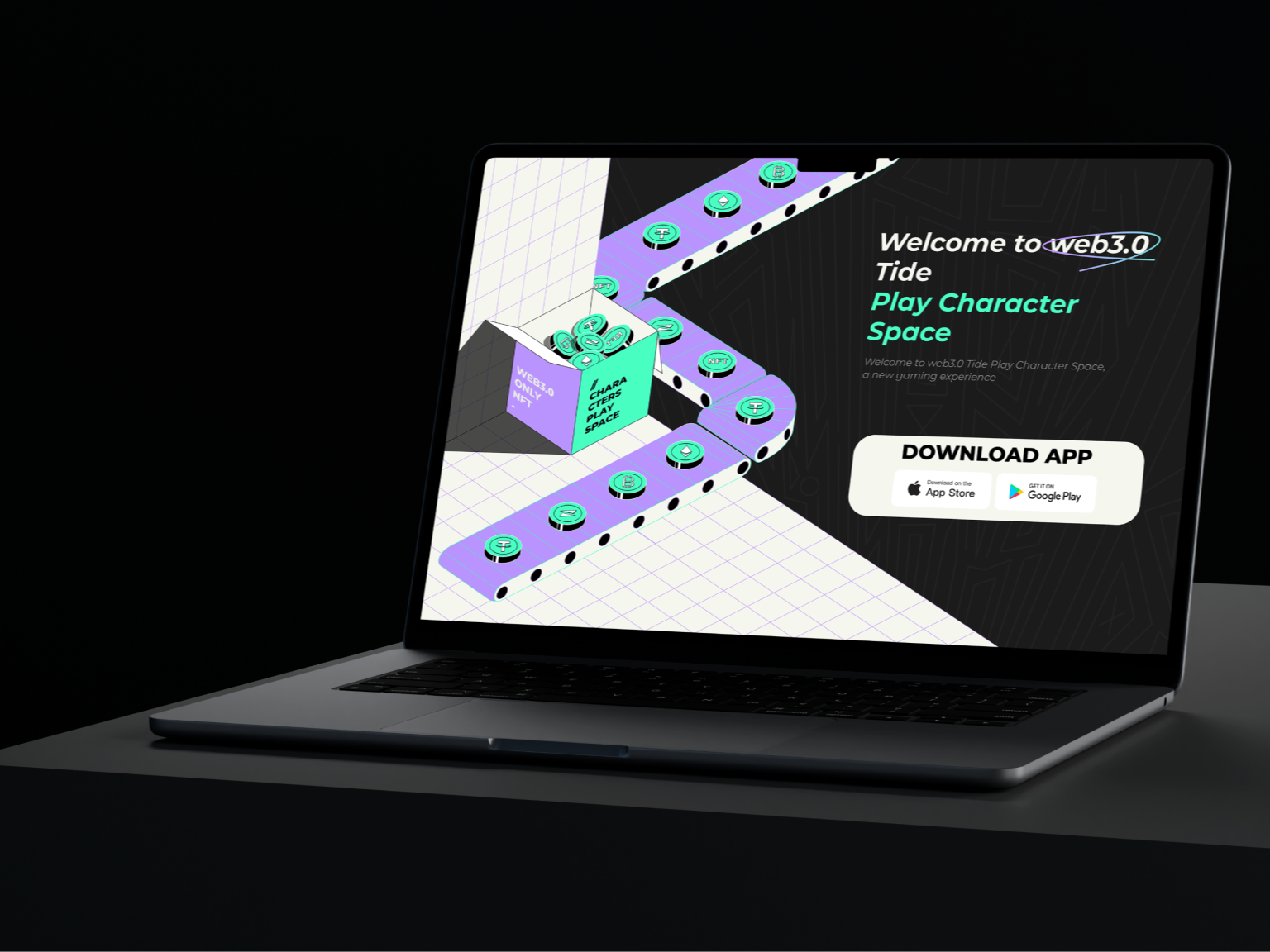 #Blockchain##web3# Product branding /UI design_大鱼飞鸟-站酷ZCOOL