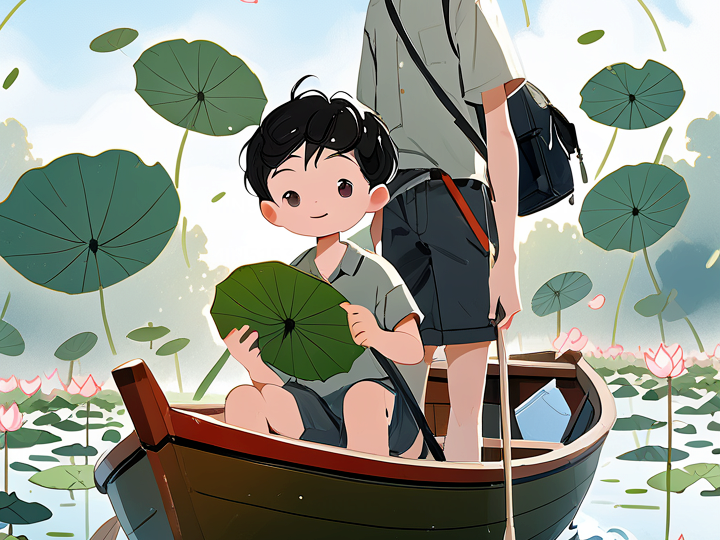 AI夏日手机壁纸_大橙子0817-站酷ZCOOL