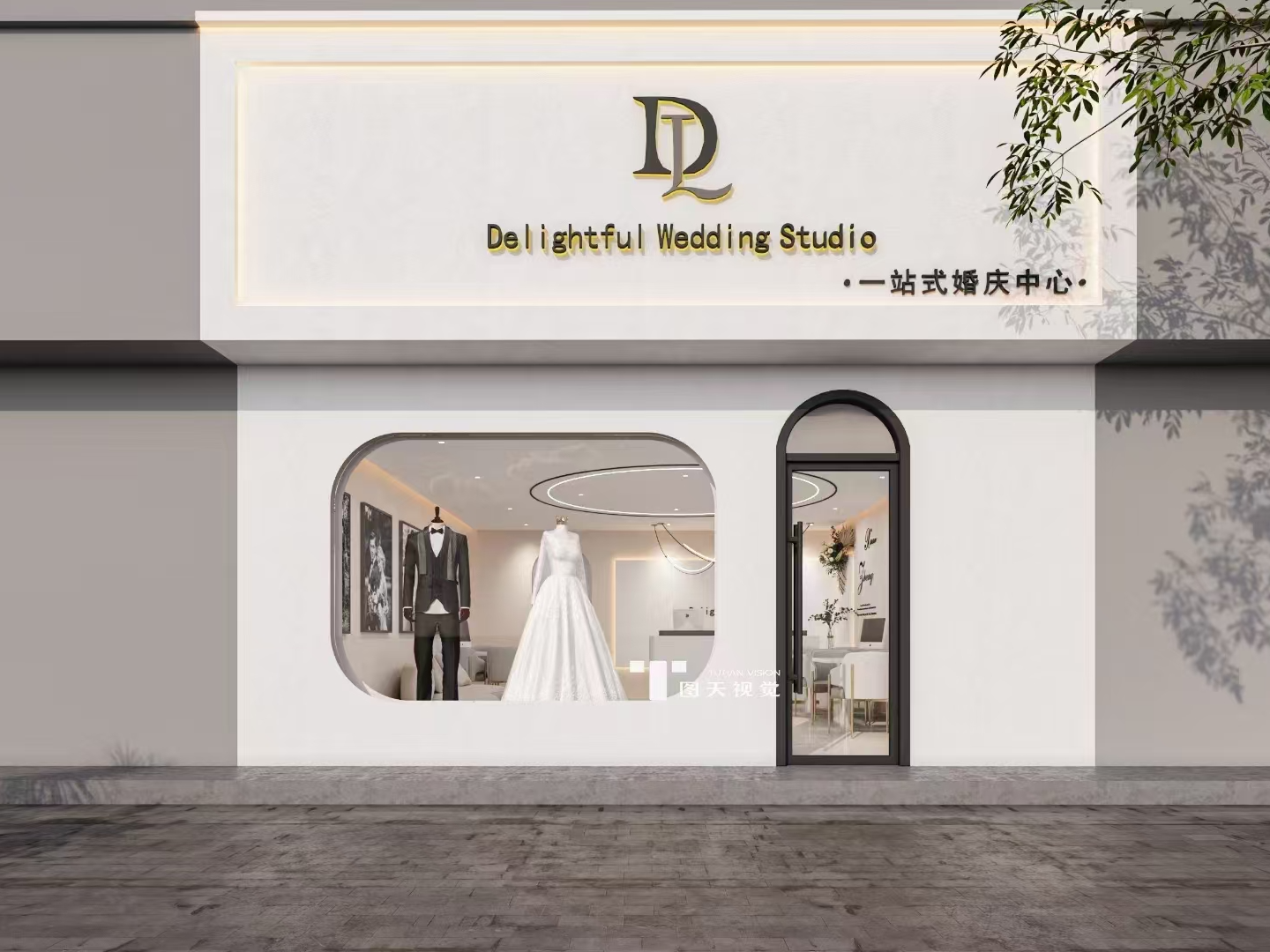 暖色系婚纱馆_图天设计SUSU-站酷ZCOOL