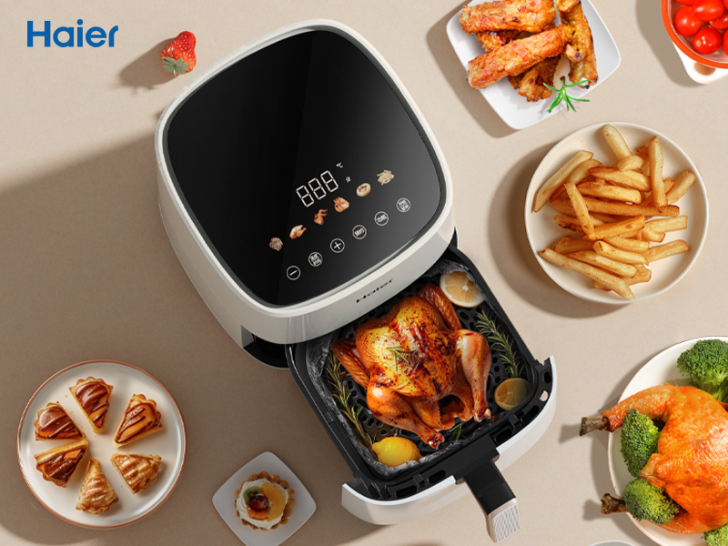 海尔空气炸锅视觉策划_ZY朝阳-站酷ZCOOL