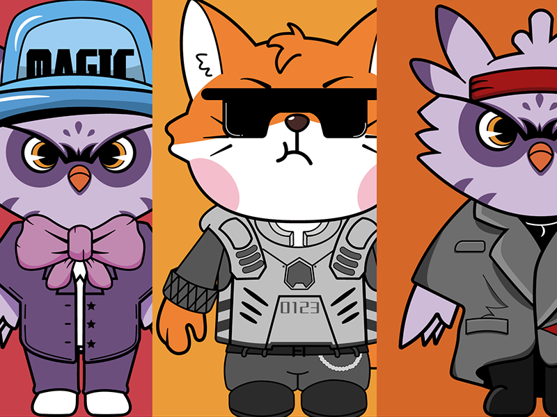 IP设计丨小杰和他的朋友们_伍拾设计-站酷ZCOOL