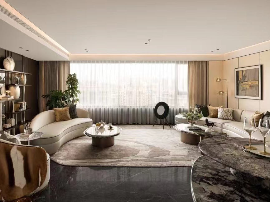 现代风 180平样板间 雅奢又低调_楚湘爱设计-站酷ZCOOL