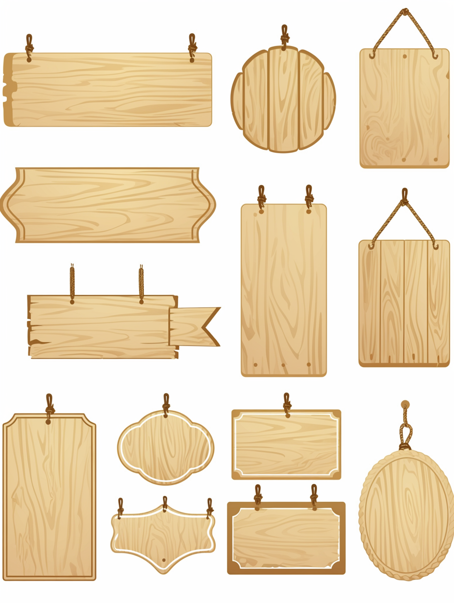 复古小木牌标签卡_阿柴柴柴99999-站酷ZCOOL