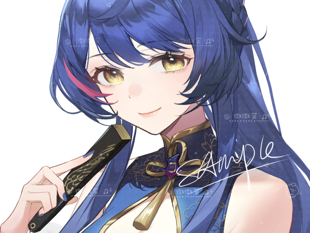 胸像 ICON（二次元）_微微笑iv-站酷ZCOOL