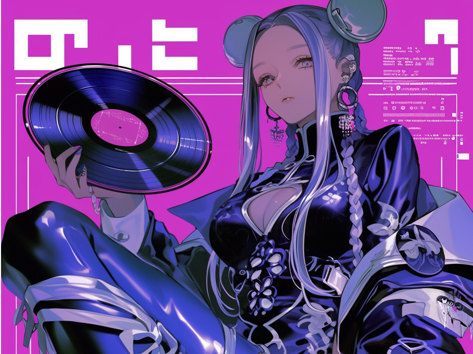 《音侍未来》叮咚，你的音乐女仆已就位_米魔mimimo-站酷ZCOOL