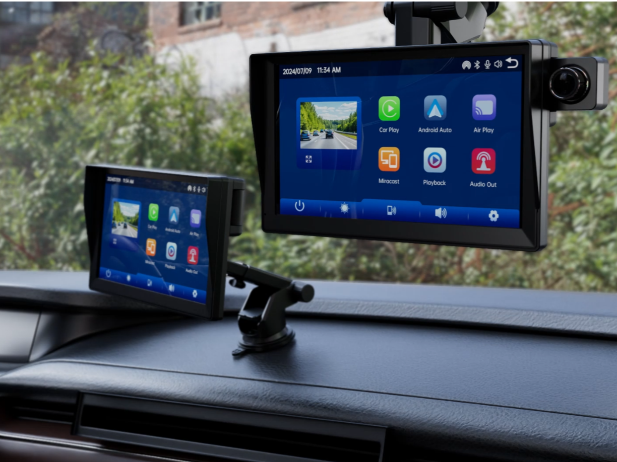 一款Carplay行车记录仪的产品动画_大富雷-站酷ZCOOL