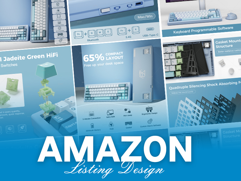 电子产品 键盘-Amazon案例_亚马逊设计工作室-站酷ZCOOL