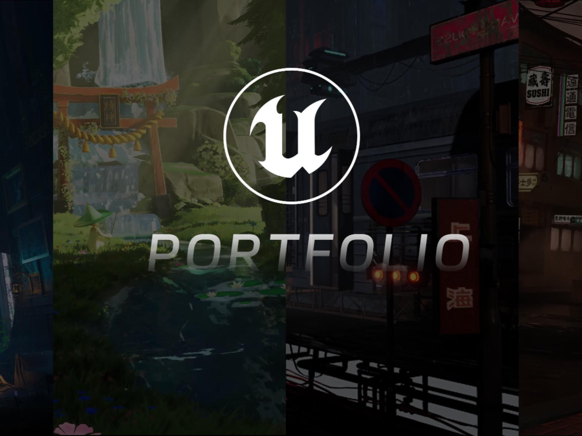 2024年UE作品集_冰川锡盒-站酷ZCOOL