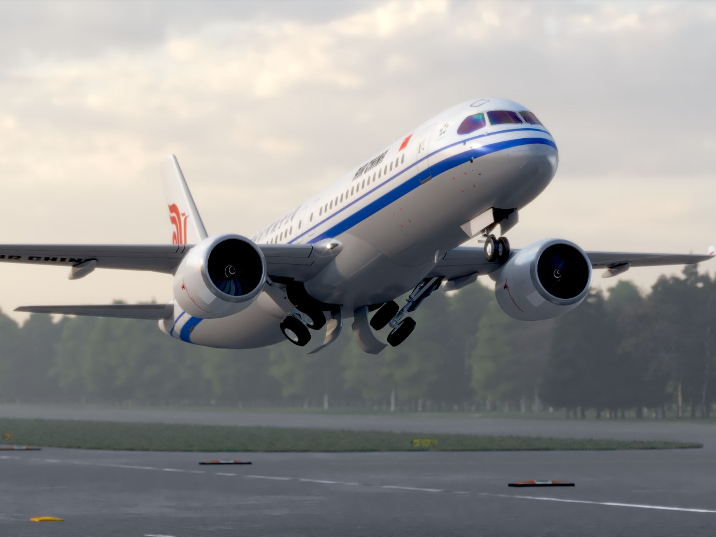 中国国际航空C919 商飞_mxb7291008-站酷ZCOOL