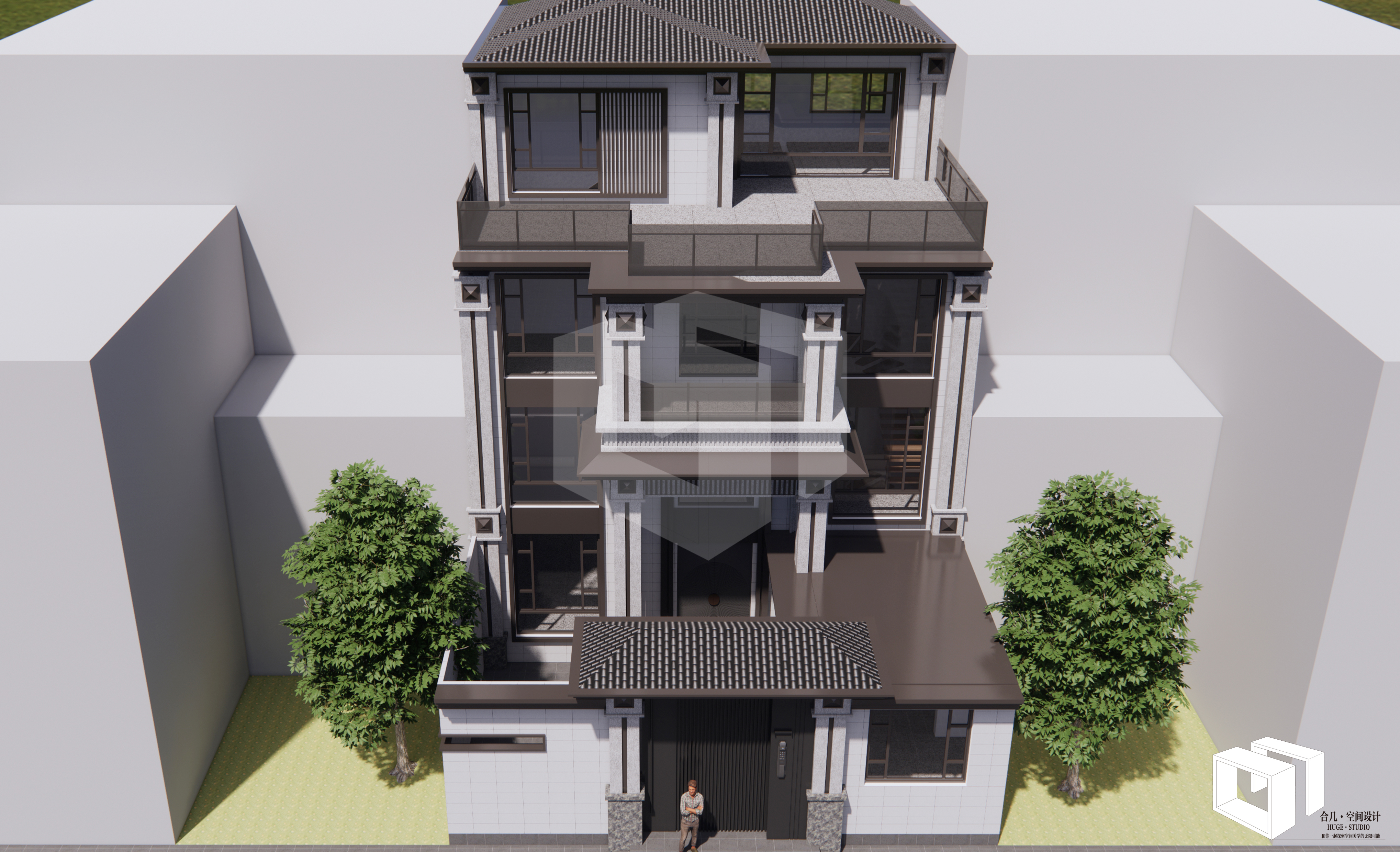 给你一个新中式的家_合几空间设计-站酷ZCOOL