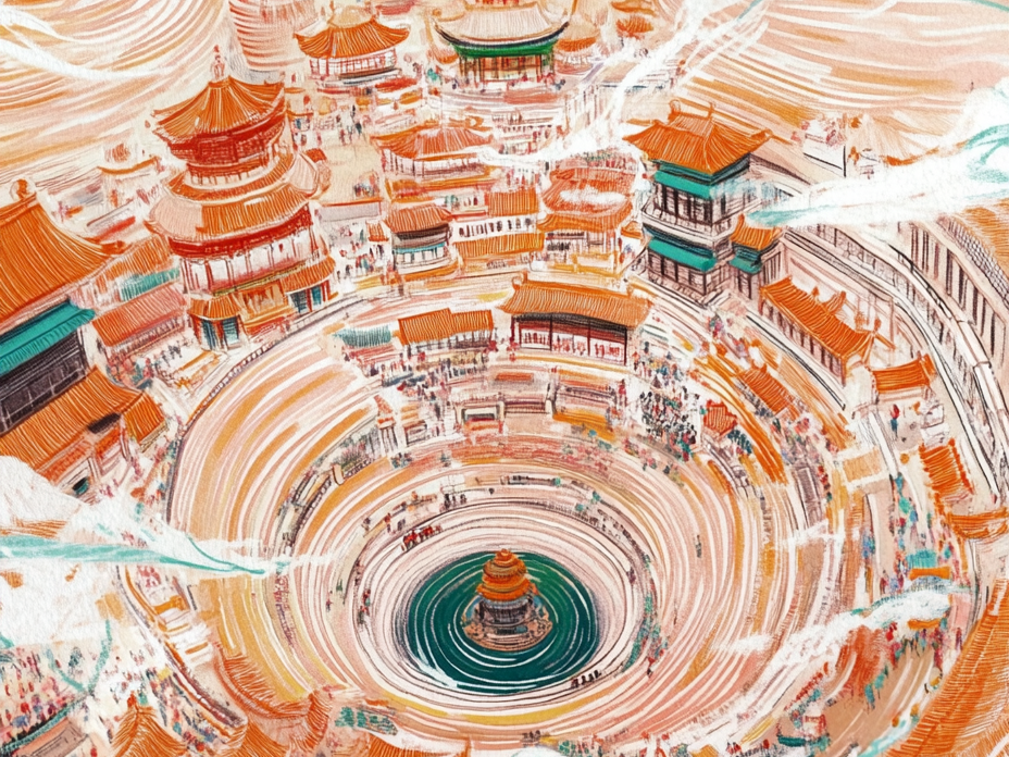 翠柳依亭_Grigio-站酷ZCOOL