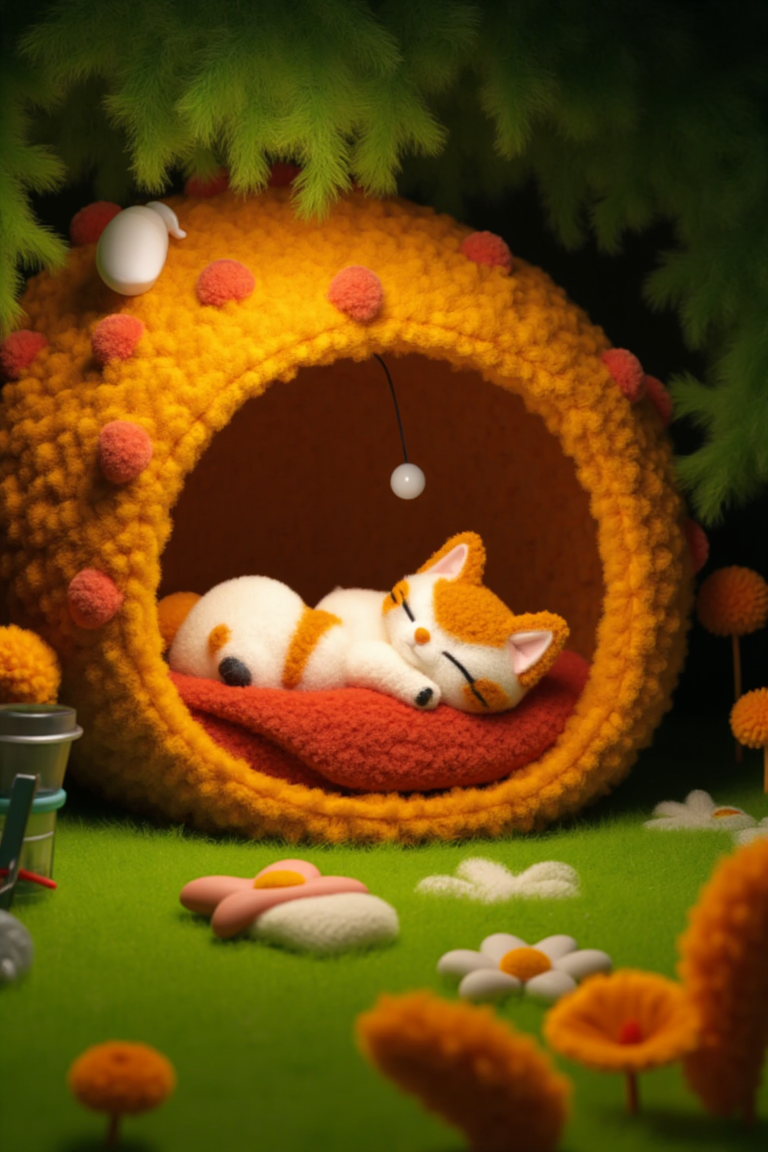 毛毡风格 AI作品练习_梨塔lks-站酷ZCOOL