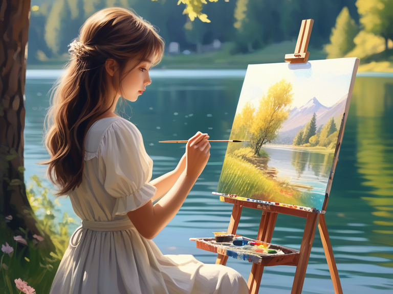 少女写生_AAAAA平安喜乐-站酷ZCOOL