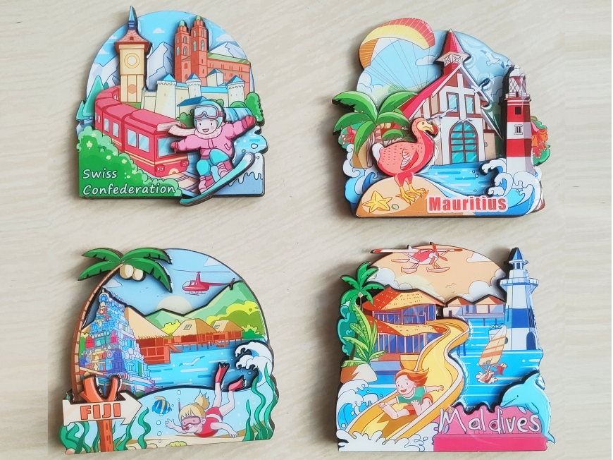 国外文创设计冰箱贴_David梁-站酷ZCOOL