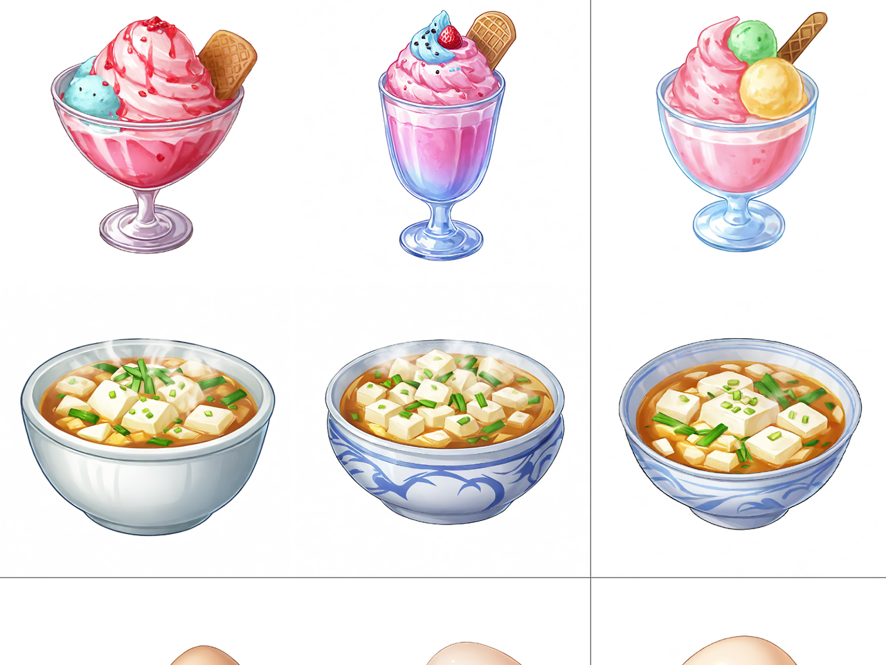 食物类lora-gmic icon_food category更新_游戏AI研究所-站酷ZCOOL