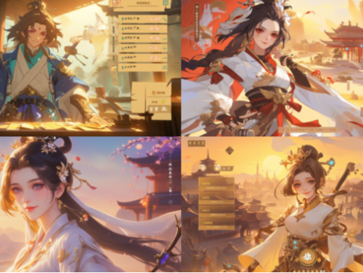 游戏人物建模_许愿氤氲之息-站酷ZCOOL