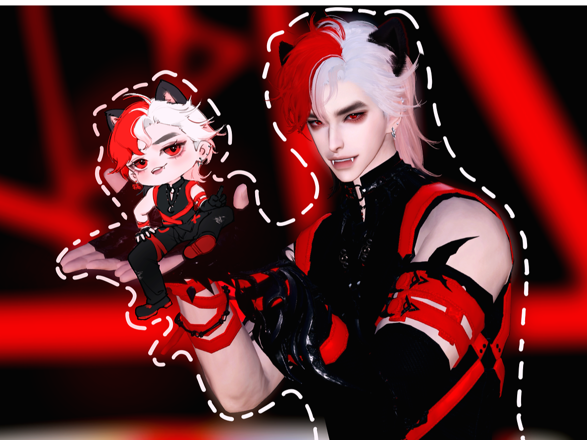 给逆水寒手游亲友的QQ人_甜草丫-站酷ZCOOL