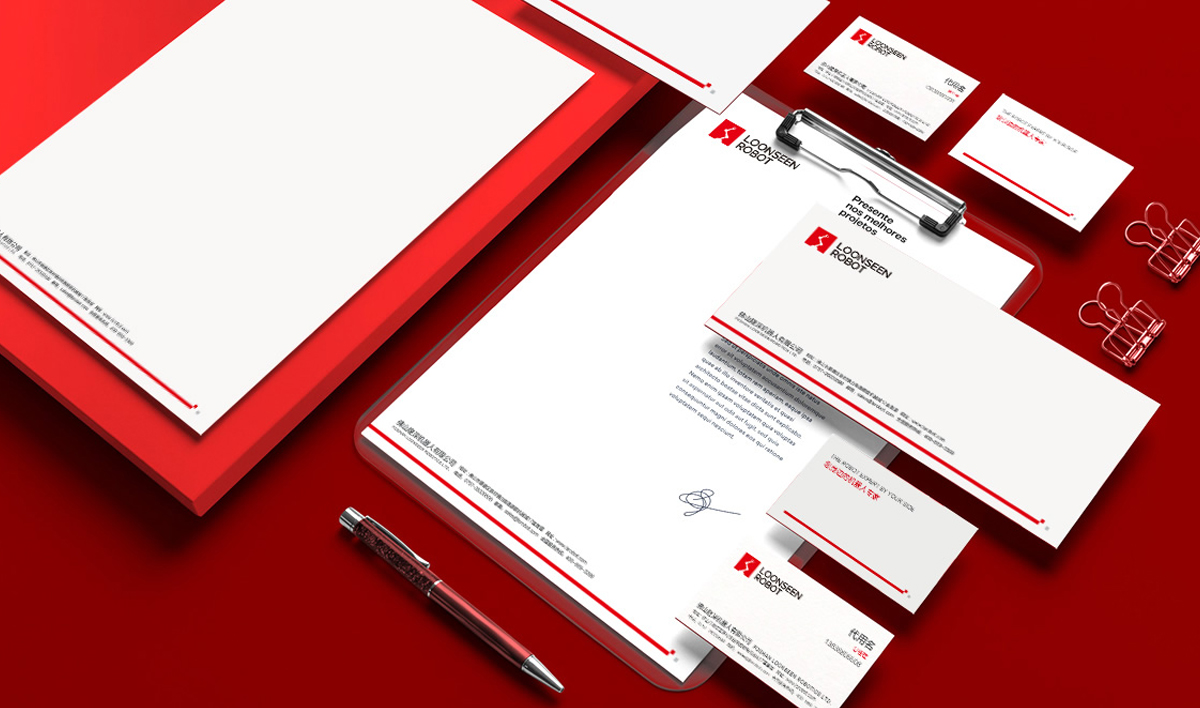 隆深机器人标志设计/品牌形象设计_全力品牌设计-站酷ZCOOL