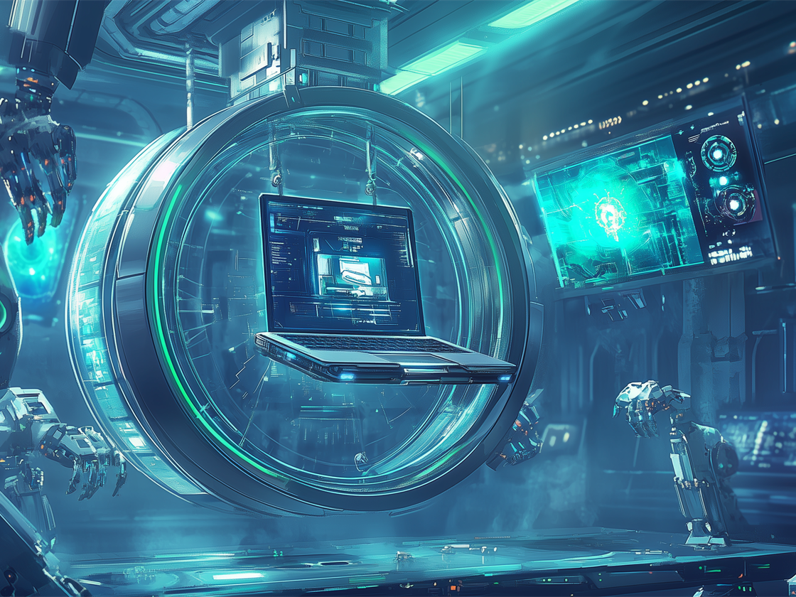 AIGC作品 笔记本创意海报_大橙子0817-站酷ZCOOL