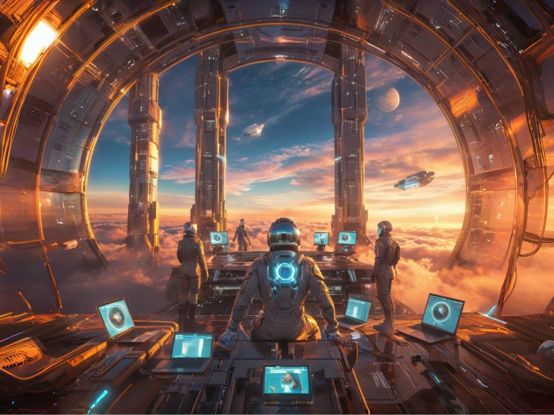 AIGC作品 笔记本创意海报_大橙子0817-站酷ZCOOL