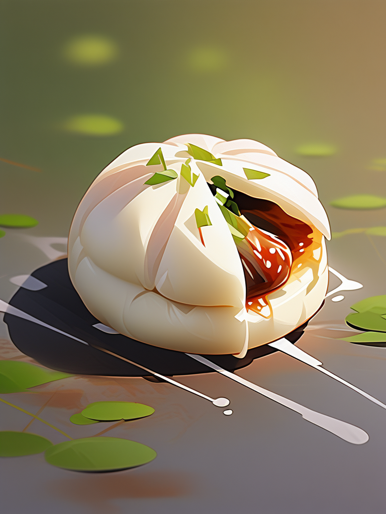 手绘包子_独one无two-站酷ZCOOL