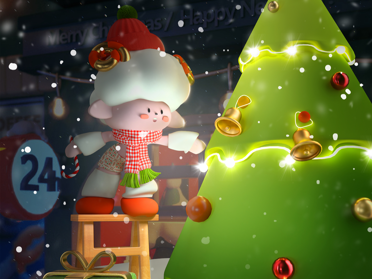 高羔羔｜小羊IP形象设计(可授权)_Wang大花-站酷ZCOOL