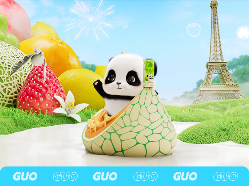 真果粒｜熊猫果果IP动画·奥运篇_ZD视觉研究中心-站酷ZCOOL