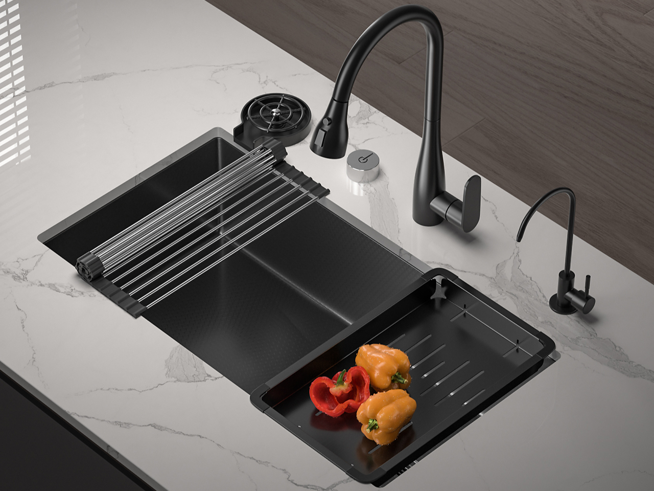 厨房水槽渲染设计_Tedya特德雅设计-站酷ZCOOL