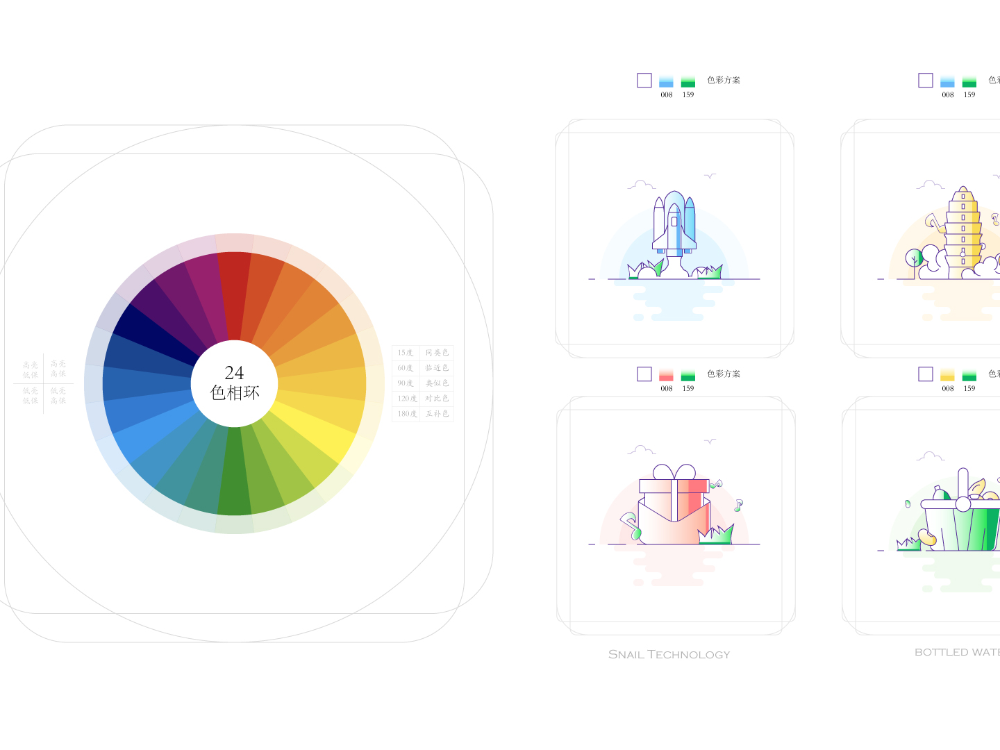小插画_创想设计lp-站酷ZCOOL