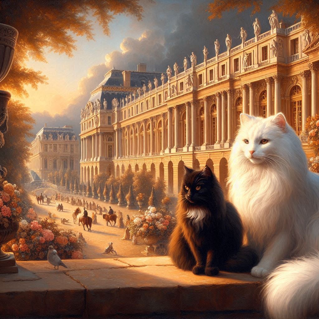 AI作品 《猫咪与宫殿》_梨塔lks-站酷ZCOOL