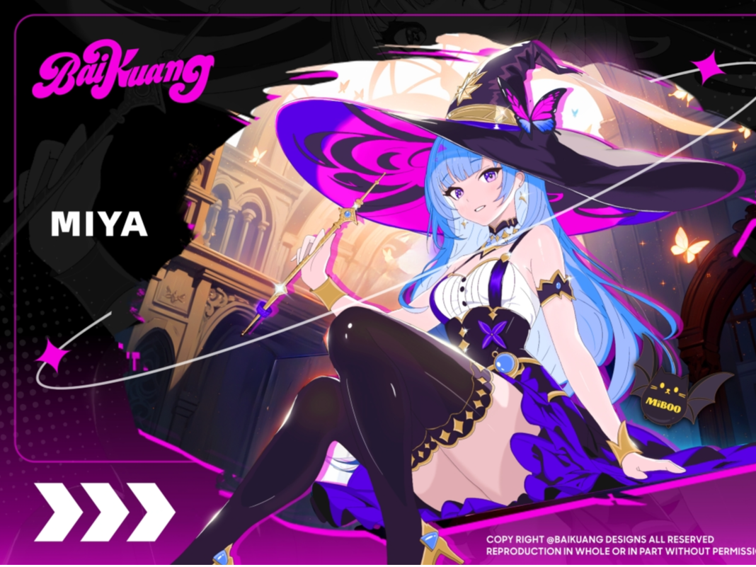 MIYA 插画设计@baikaung_BAIKUANG-站酷ZCOOL