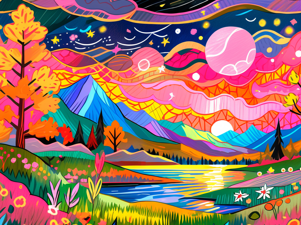 艺术插画_耶比oo-站酷ZCOOL