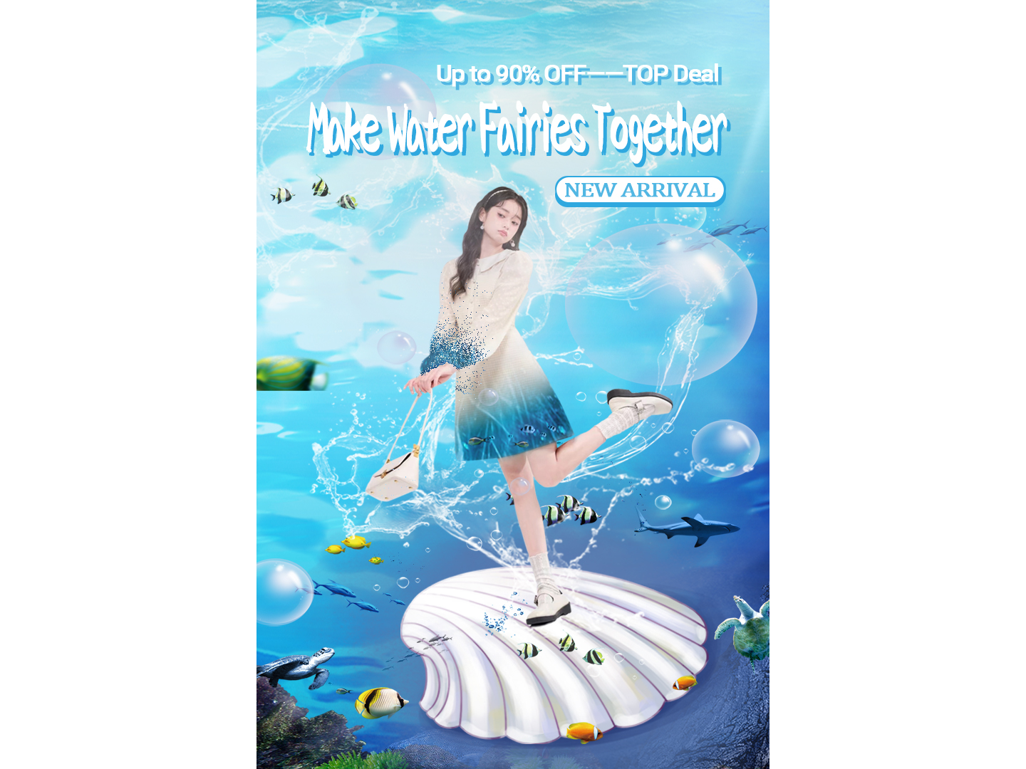 一起做水的精灵（Make Water Fairies Together）_设计师小西-站酷ZCOOL