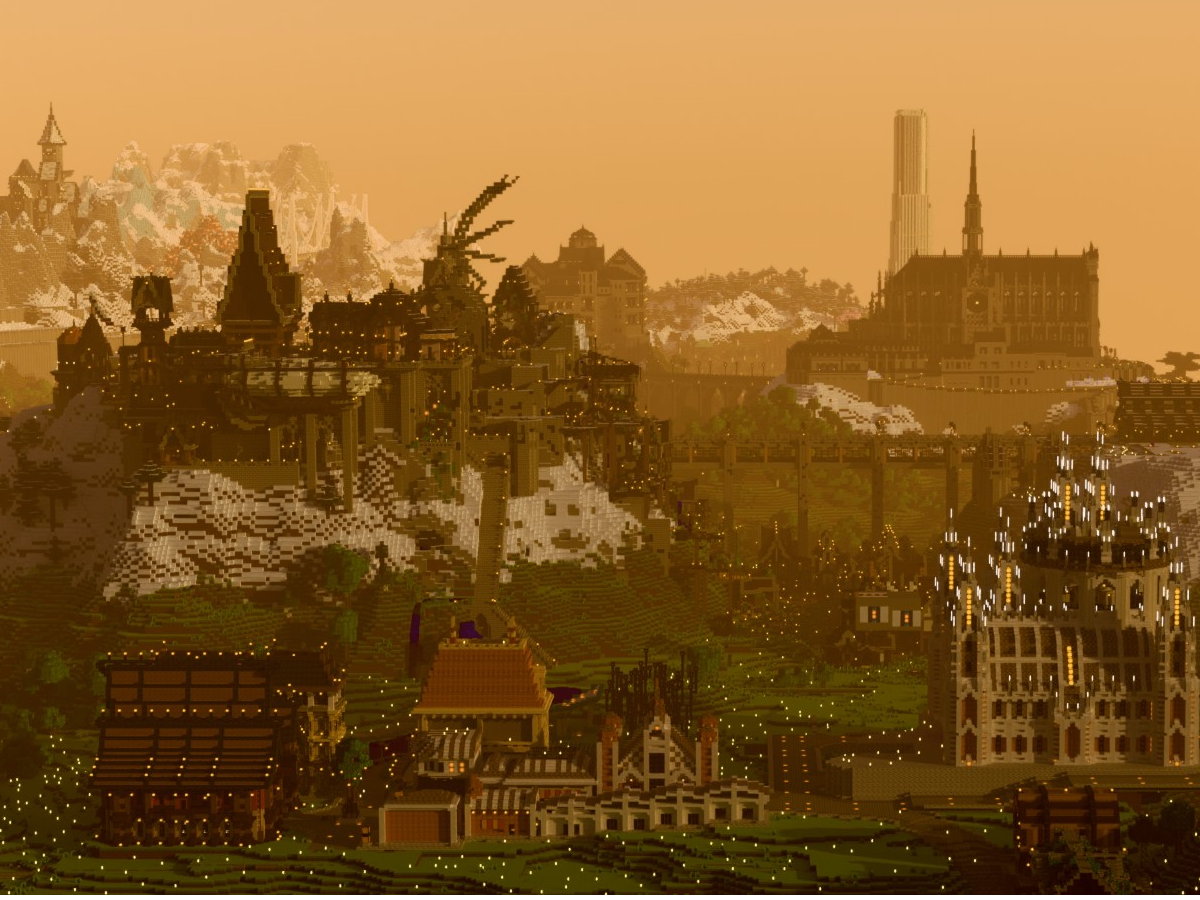 Minecraft渲染作品 - 溯月_11zi-站酷ZCOOL