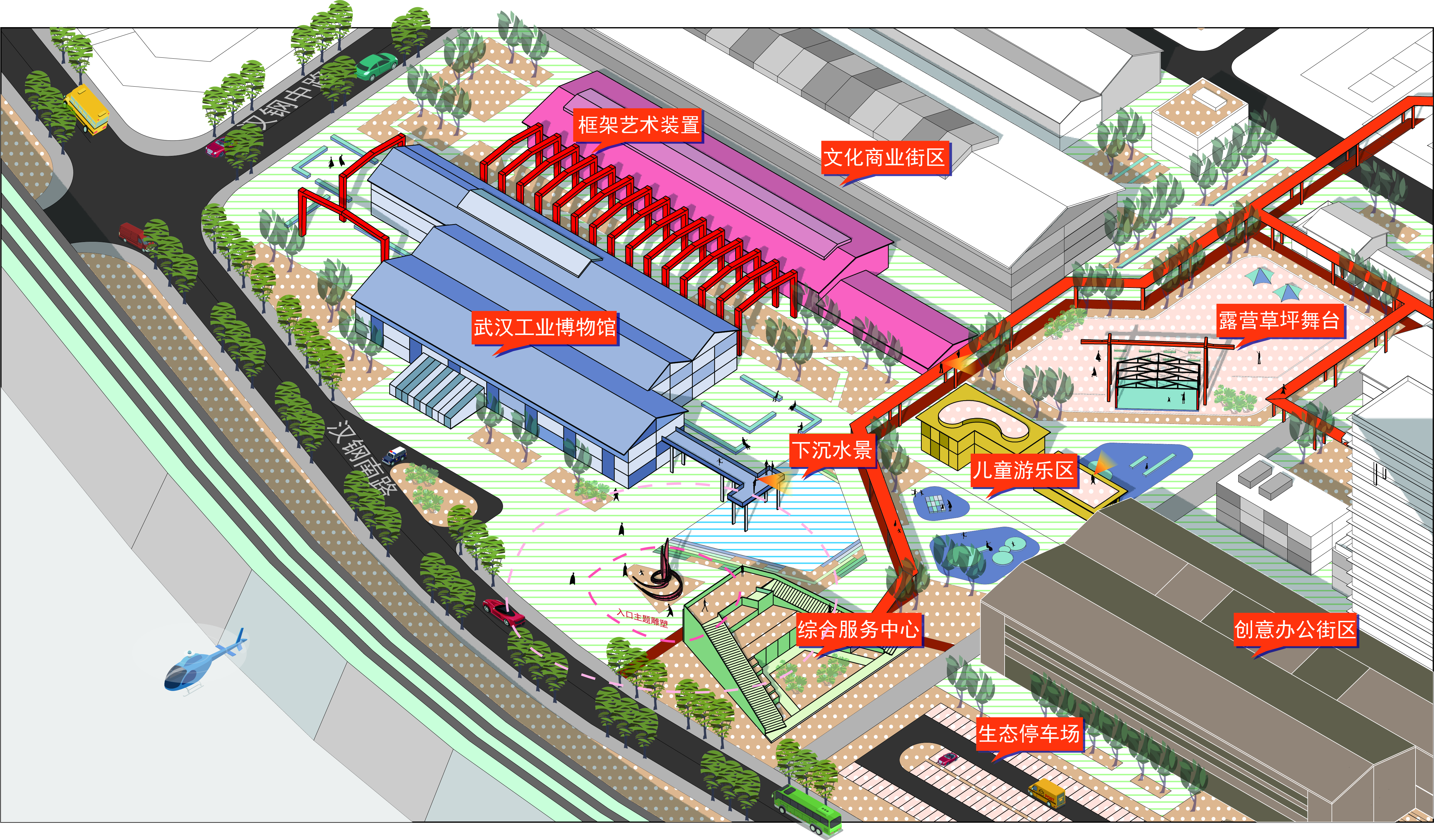 墨鱼设计学院 | 万众出彩的空间规划分析图_墨鱼设计学院-站酷ZCOOL