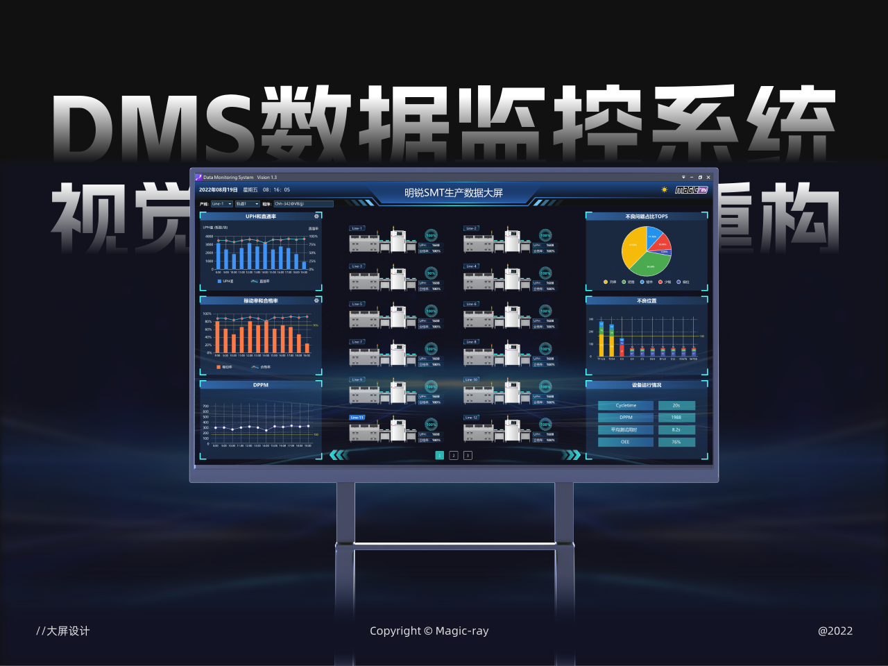 DMS数据监控系统视觉重构_云啊泽-站酷ZCOOL