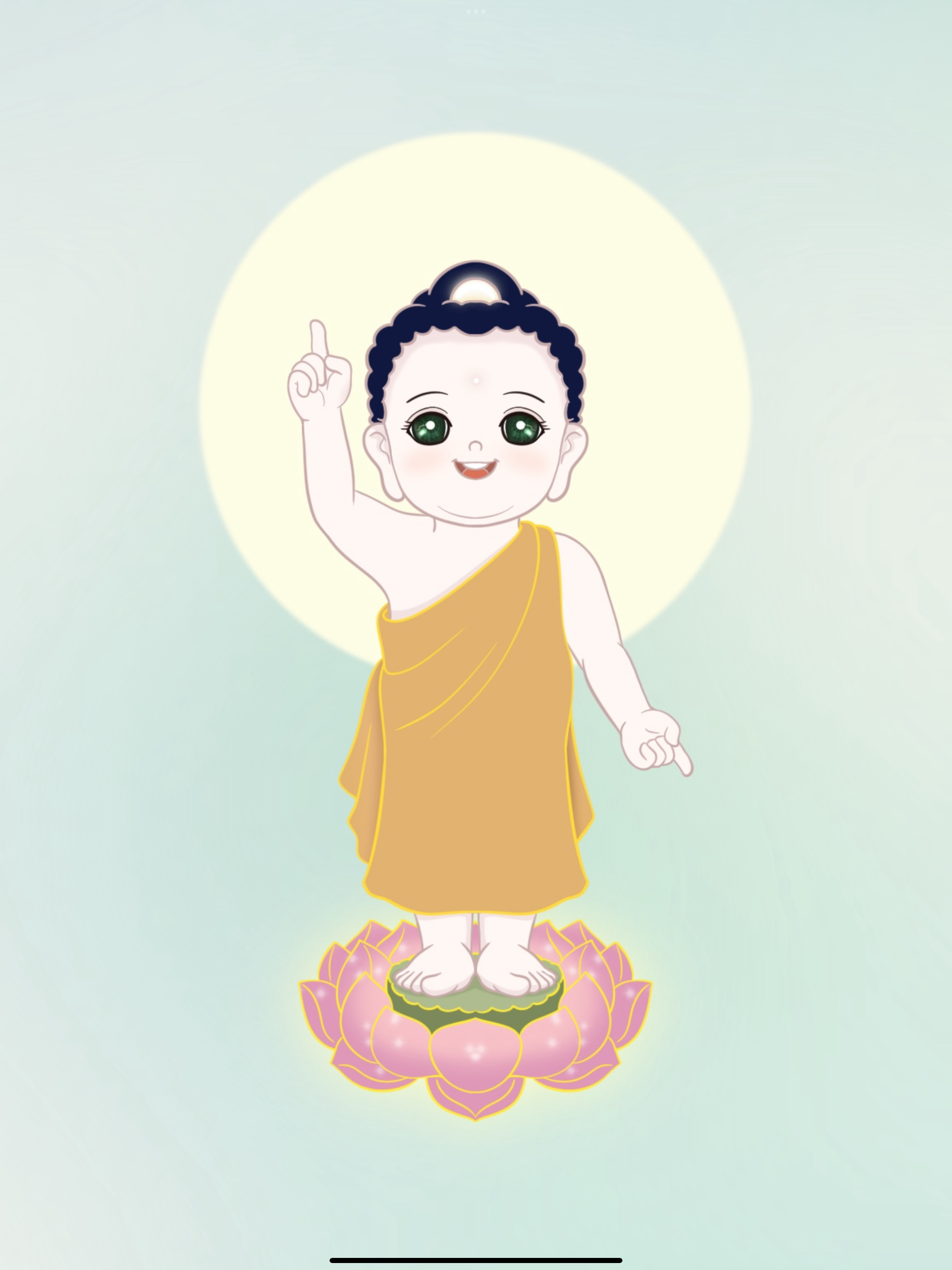 卡通小佛陀/悉达多太子_Z611927945-站酷ZCOOL