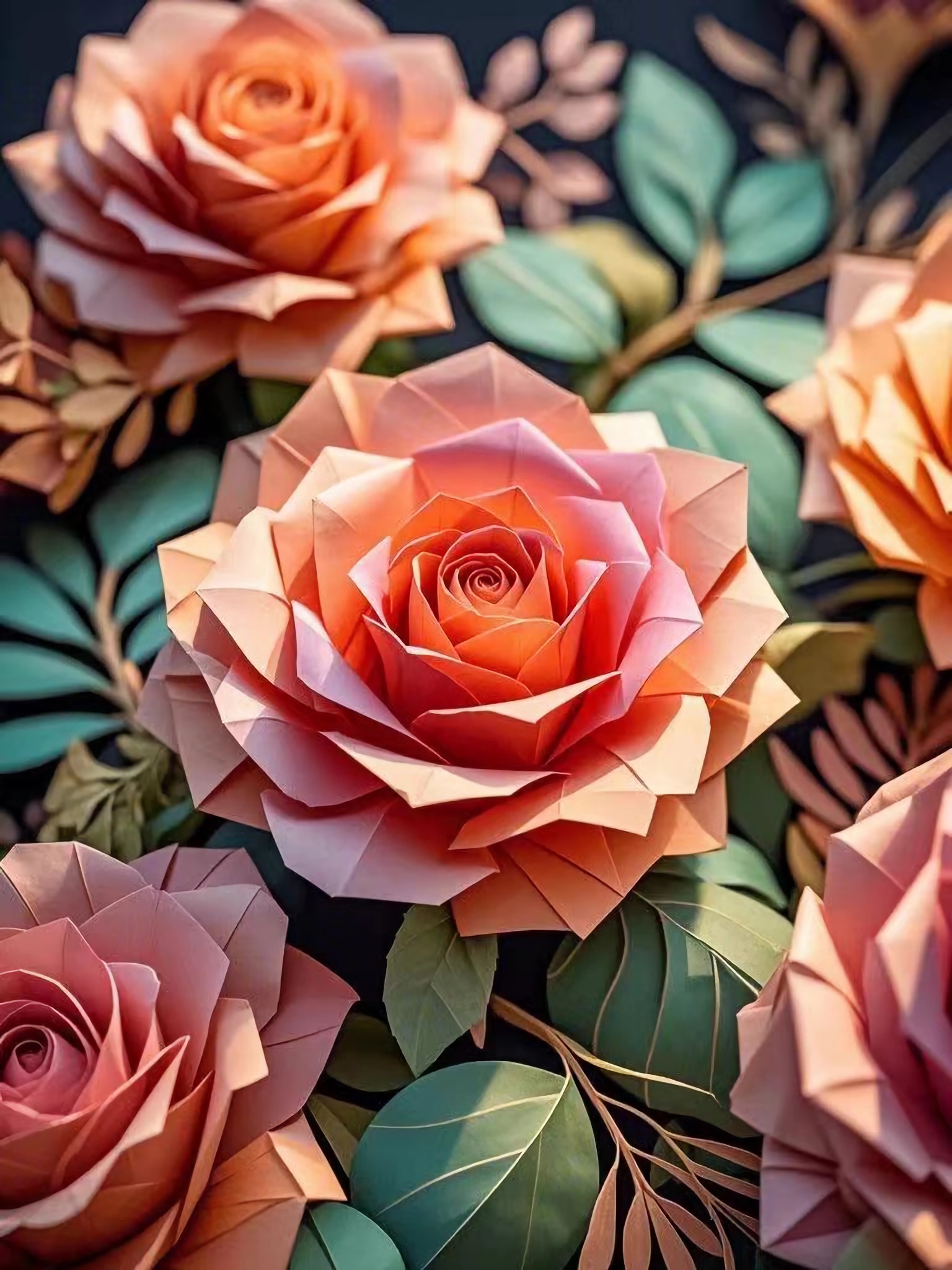 折纸相框_红红个小太阳-站酷ZCOOL