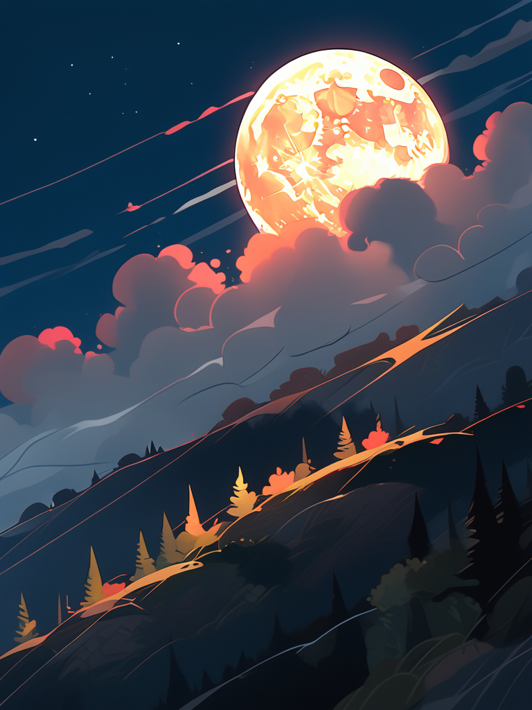 明月_独one无two-站酷ZCOOL