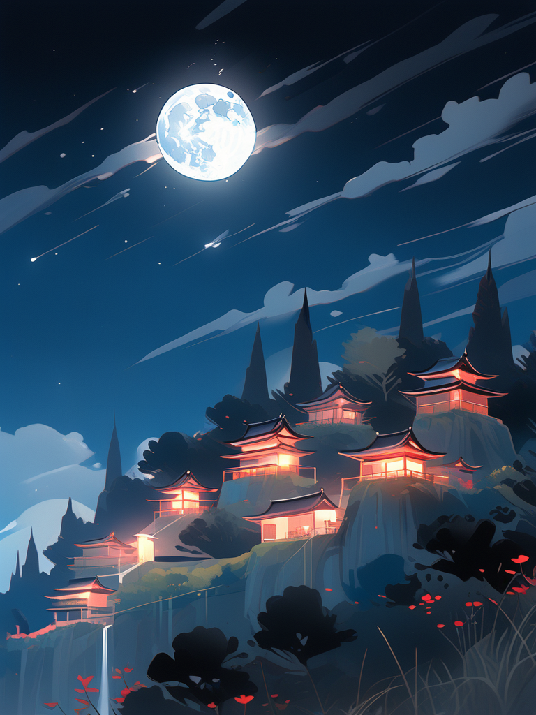 明月_独one无two-站酷ZCOOL