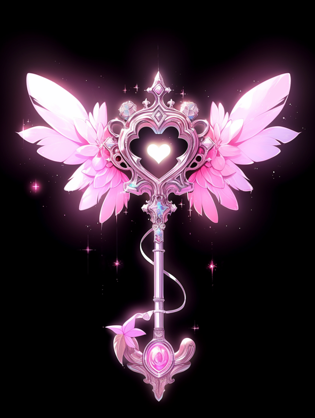 风花雪月-魔法钥匙_99miao-站酷ZCOOL