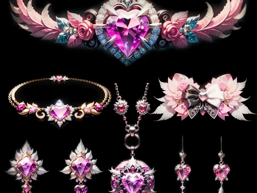 珠宝设计—哥特风格1_萌Y玲玲-站酷ZCOOL