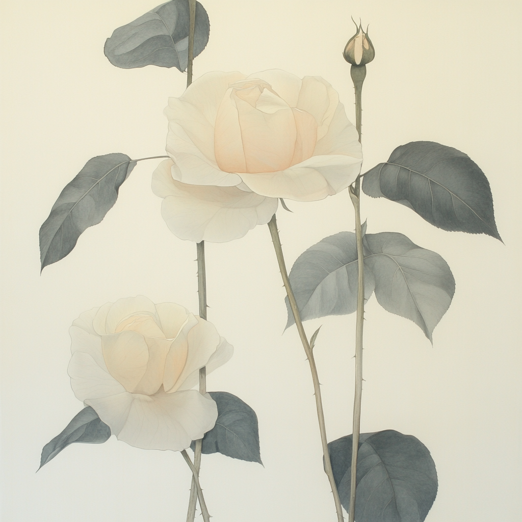 工笔画风格各种花_蛋蛋111111-站酷ZCOOL