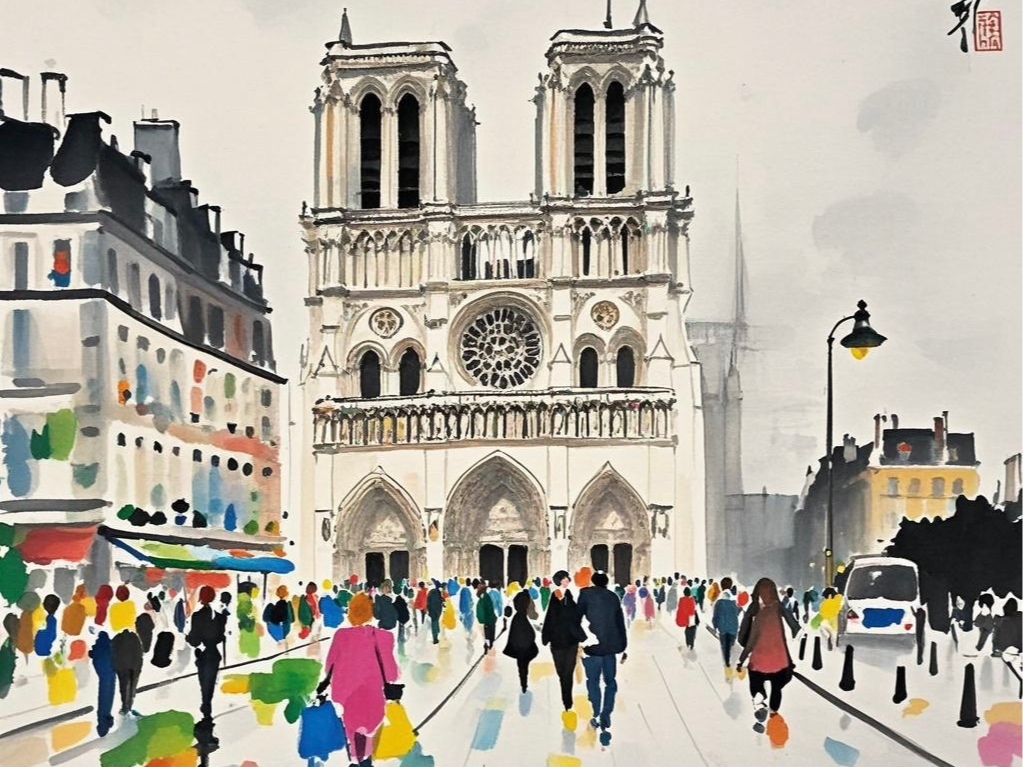 城市精神的巍峨灯塔_Grigio-站酷ZCOOL