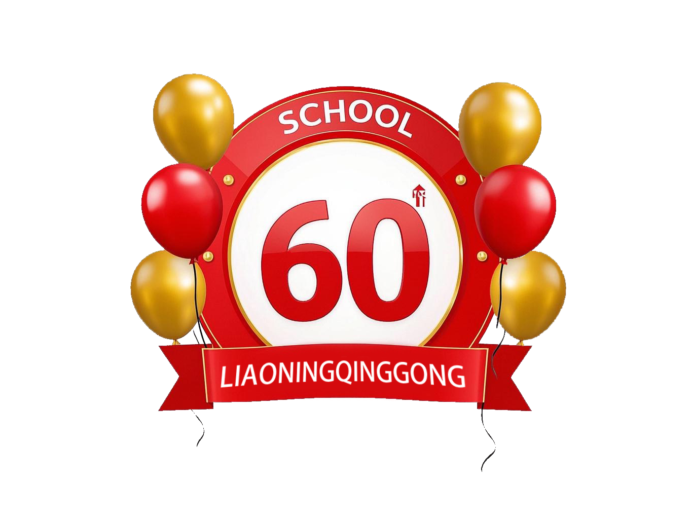 六十年校庆图标_寻一帧春光-站酷ZCOOL