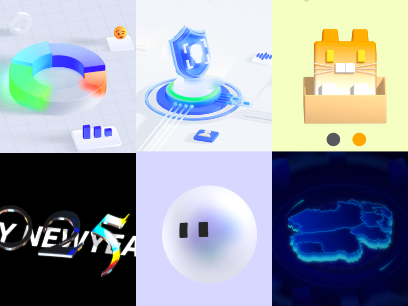 3D可交互案例_HooLinS-站酷ZCOOL