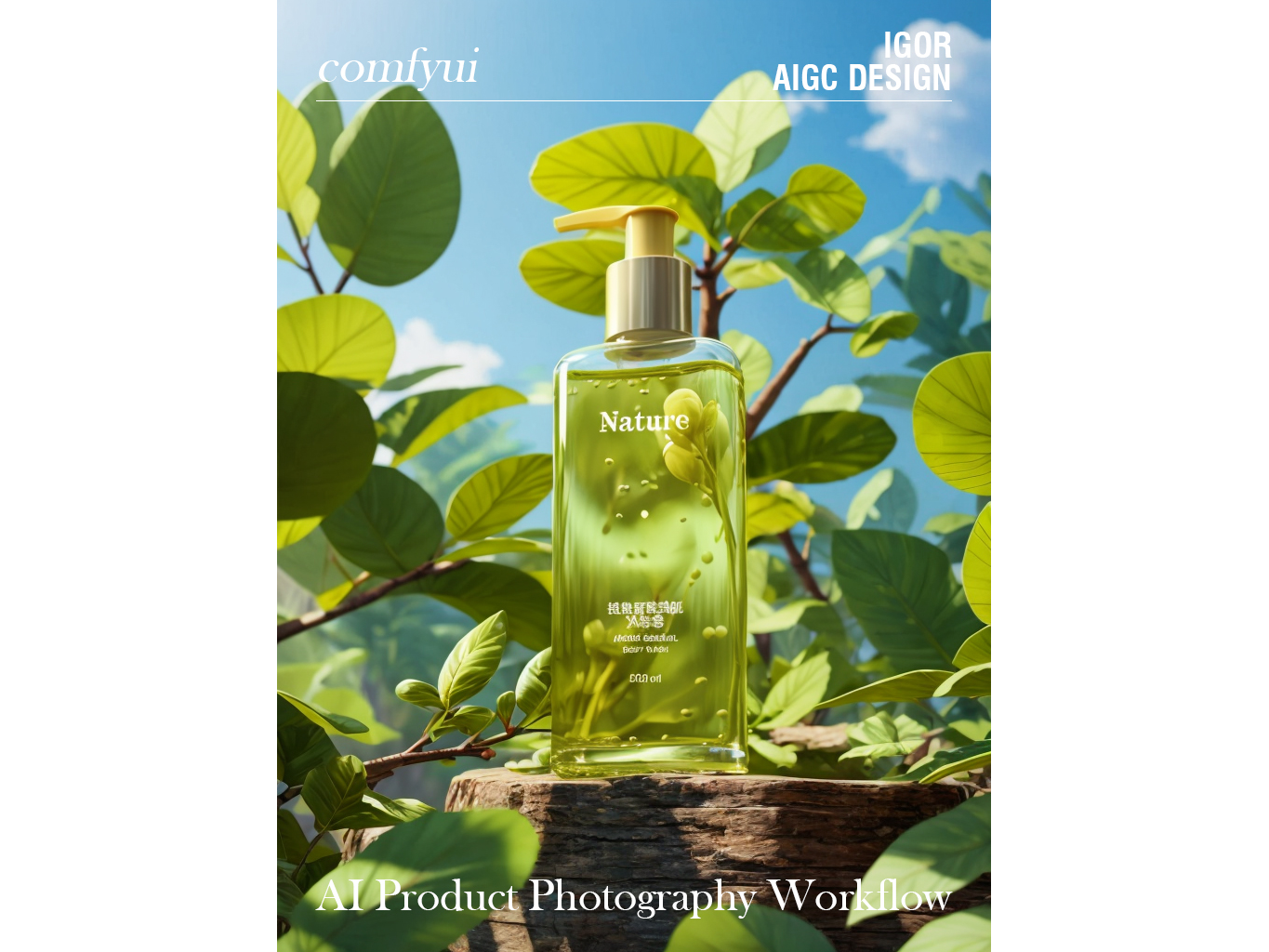 AIGC comfyui 沐浴露场景拍摄_Igor_Aigc-站酷ZCOOL