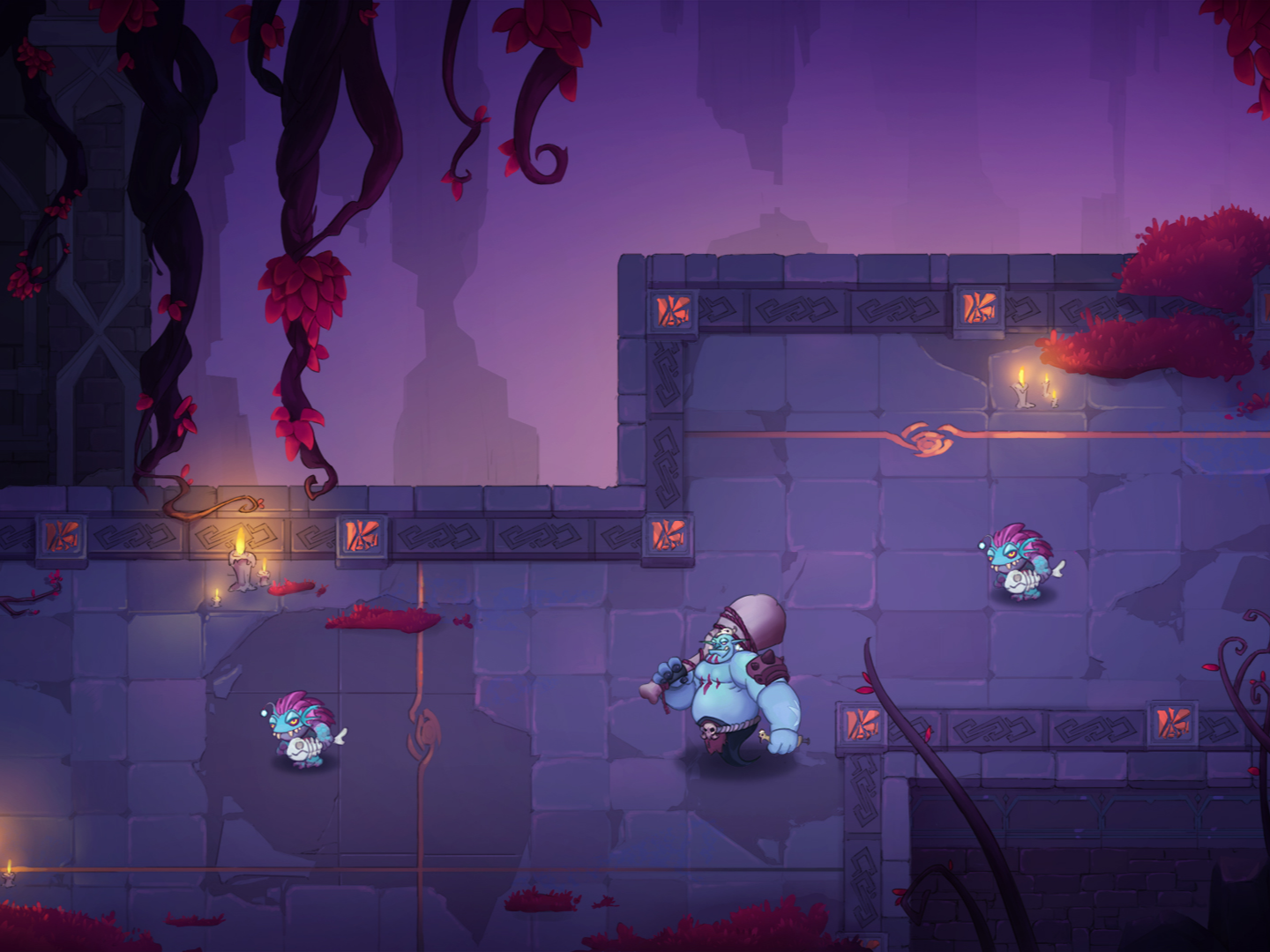 卡通俯视暗黑地牢闯关肉鸽（roguelike）原画游戏横板_像素梦-站酷ZCOOL