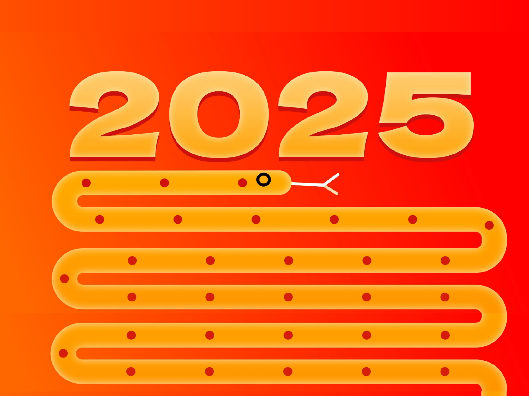 YUEMU丨蛇年祝福视频Happy New Year of the Snake!_YUEMU设计-站酷ZCOOL