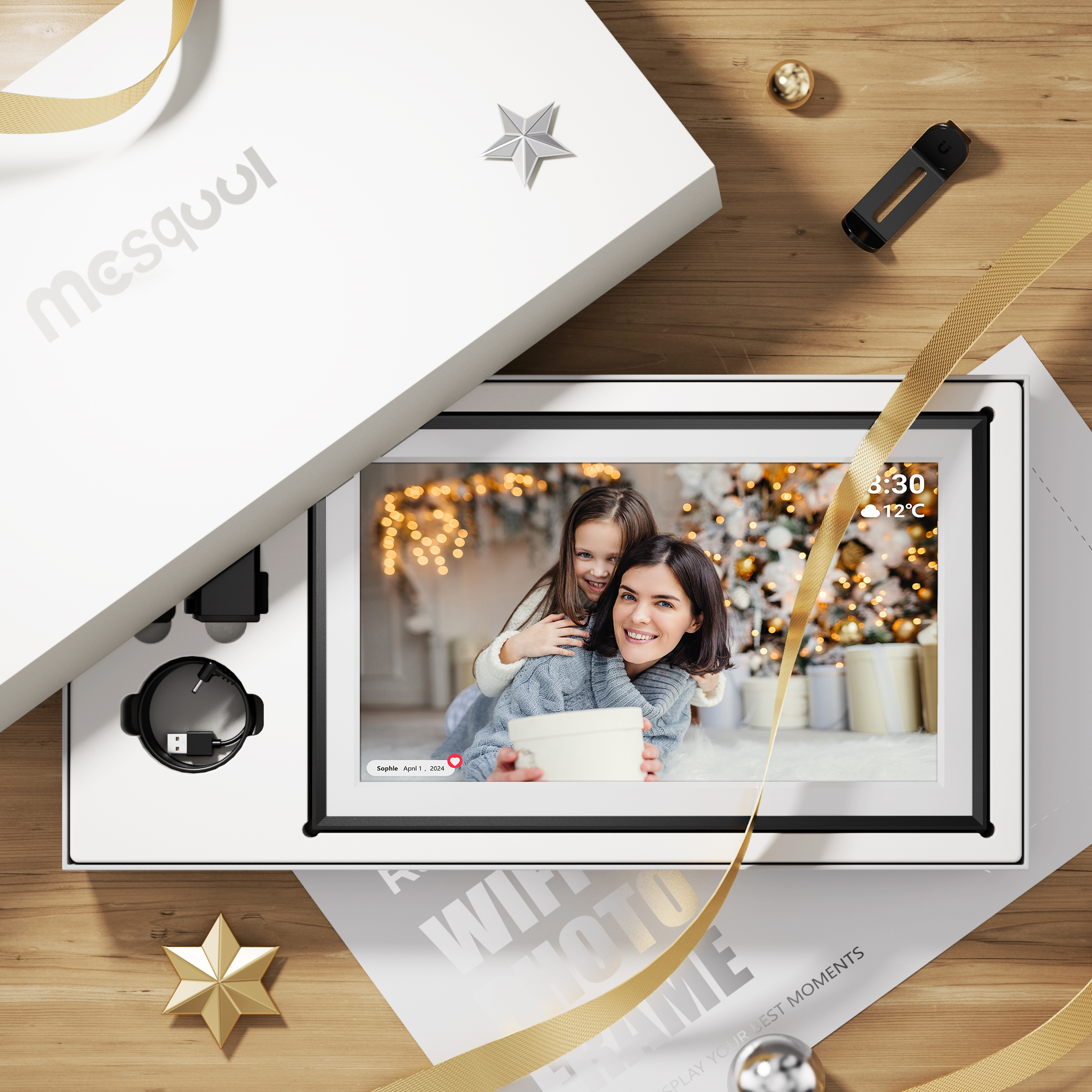 Mesqool品牌-电子相框_381905594-站酷ZCOOL